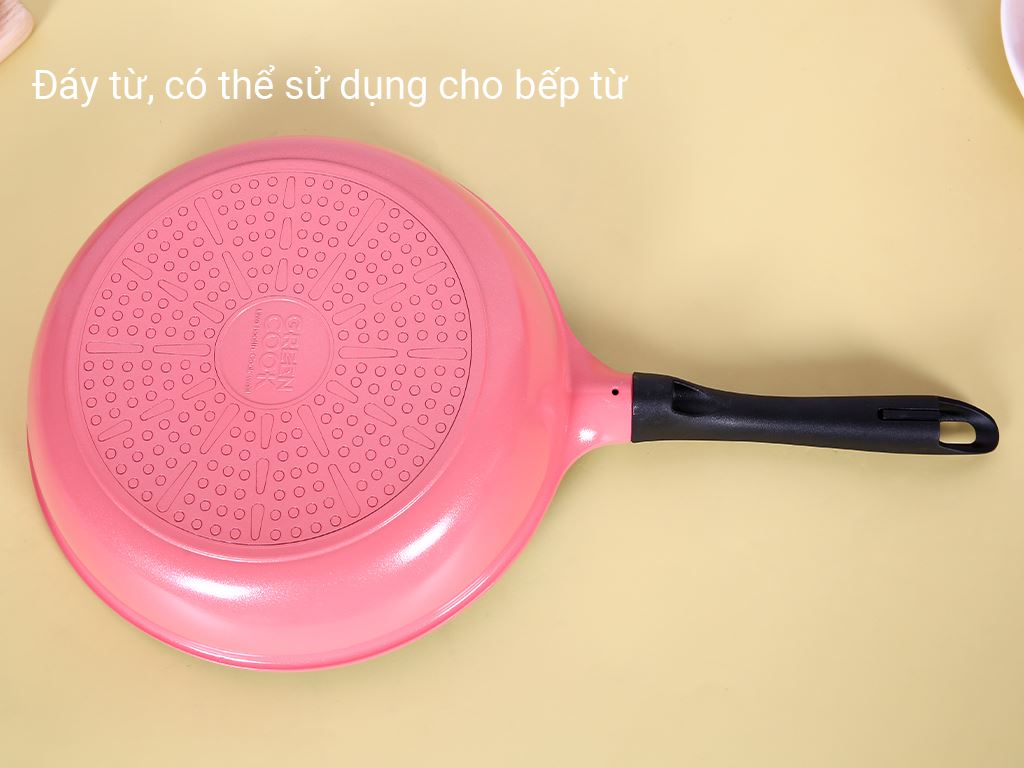 Chảo đúc ceramic Green Cook 26cm giá tốt tại Bách hoá XANH