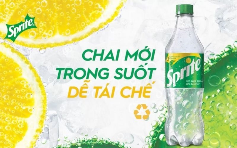 6 chai nước có gas Sprite 600ml giá tốt tại Bách hoá XANH