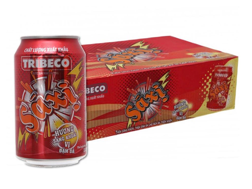 24 lon nước ngọt Tribeco 330ml giá tốt tại Bách hoá XANH
