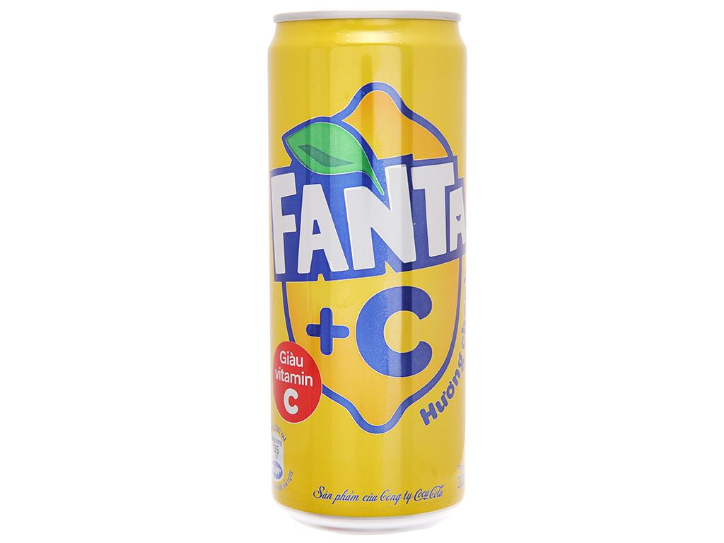 6 lon nước ngọt Fanta chanh 330ml giá tốt tại Bách hoá XANH