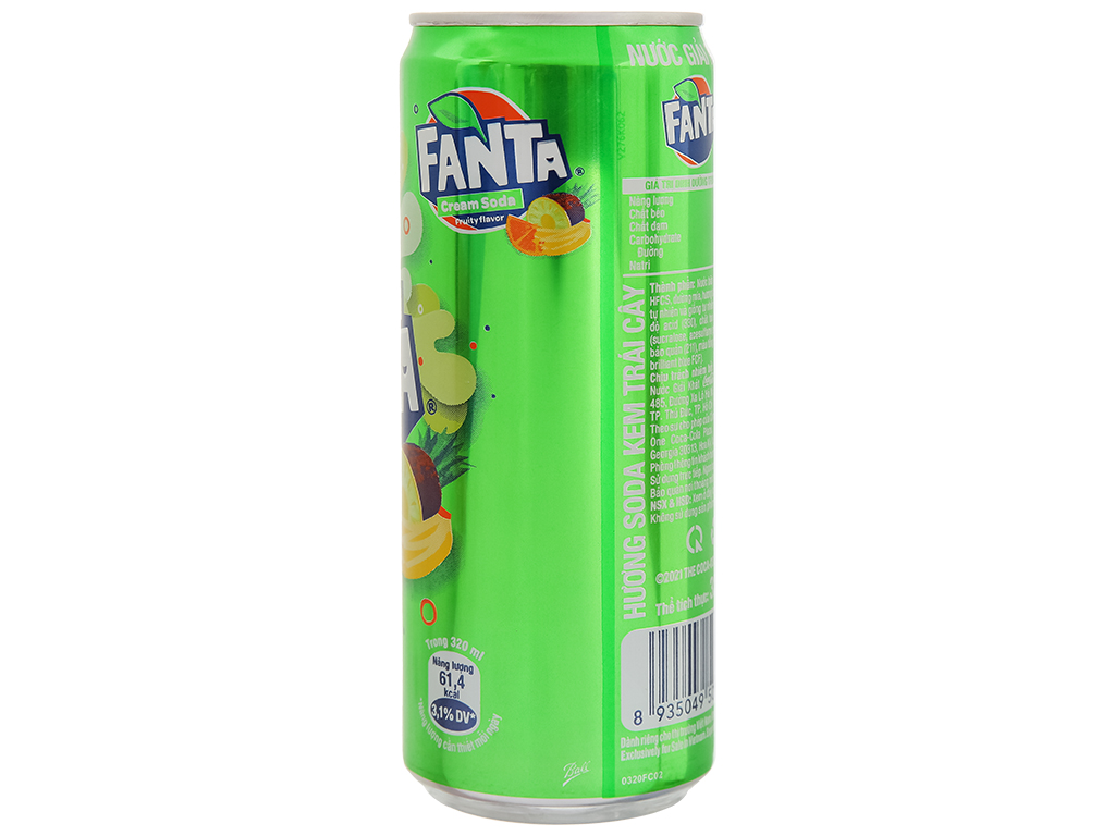 Nước ngọt soda kem Fanta 320ml giá tốt tại Bách hoá XANH