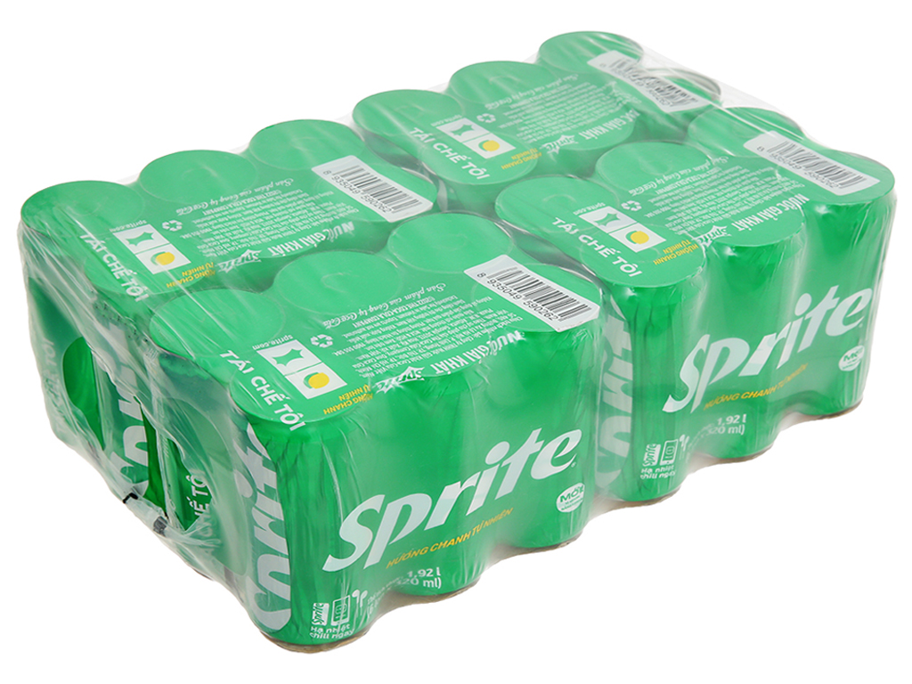 24 lon nước ngọt Sprite 235ml giá tốt tại Bách hoá XANH