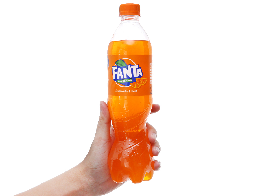 6 chai nước ngọt Fanta cam 600ml giá tốt tại Bách hoá XANH