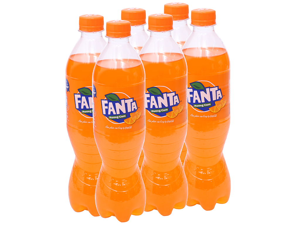 6 chai nước ngọt Fanta vị cam 600ml | Bách hoá XANH