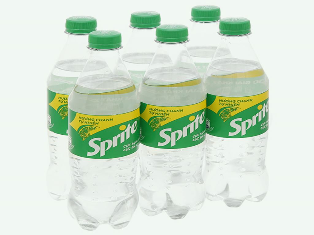 Nước ngọt Sprite hương chanh lon 330ml (thùng 24 lon)