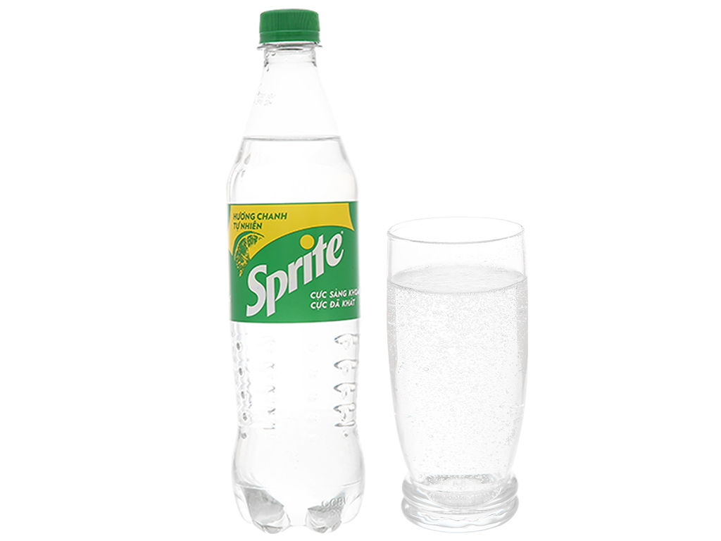 24 chai nước có gas Sprite 600ml giá tốt tại Bách hoá XANH