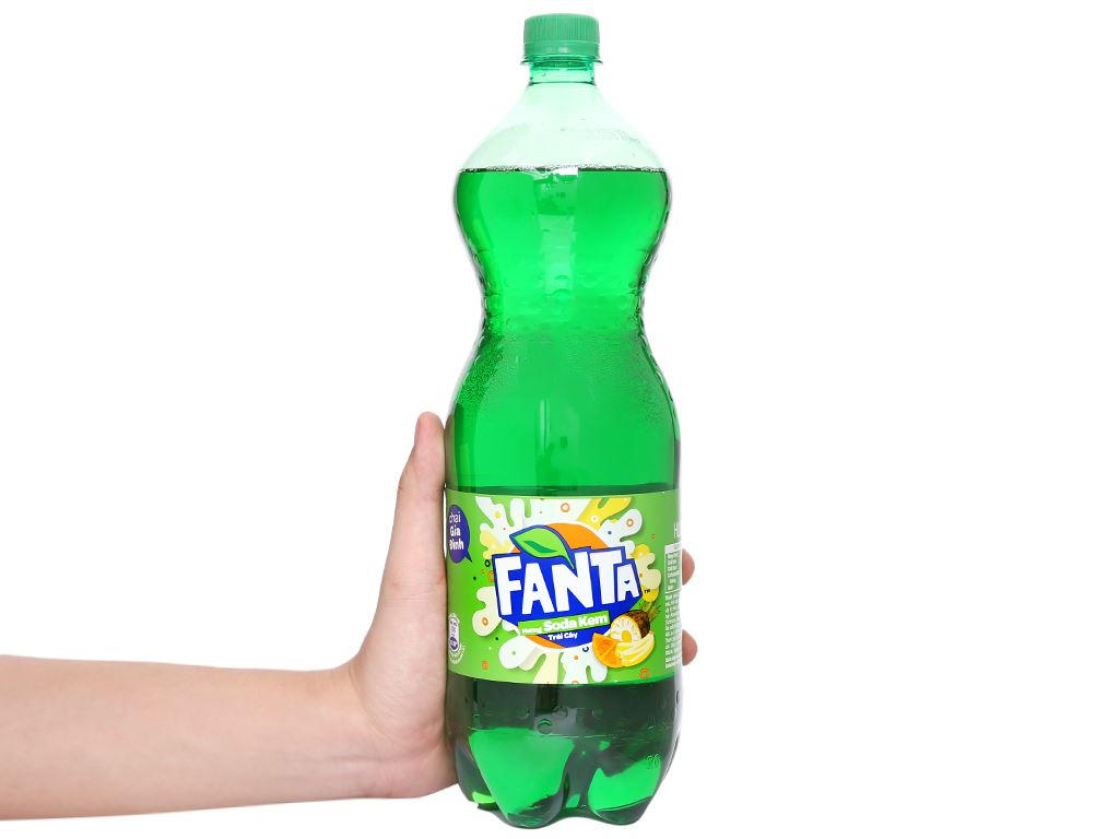 12 chai Fanta soda kem 1.5 lít giá tốt tại Bách hoá XANH