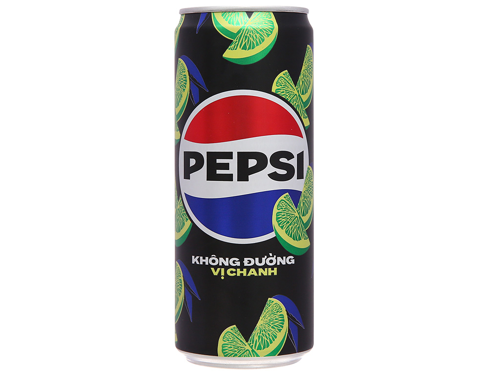 6 lon Pepsi không calo chanh 320ml giá tốt tại Bách hoá XANH