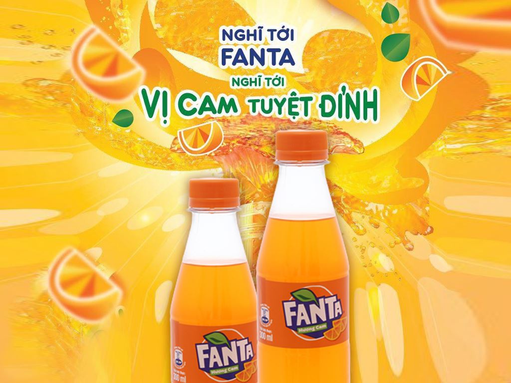 6 chai nước ngọt Fanta cam 300ml giá tốt tại Bách hoá XANH