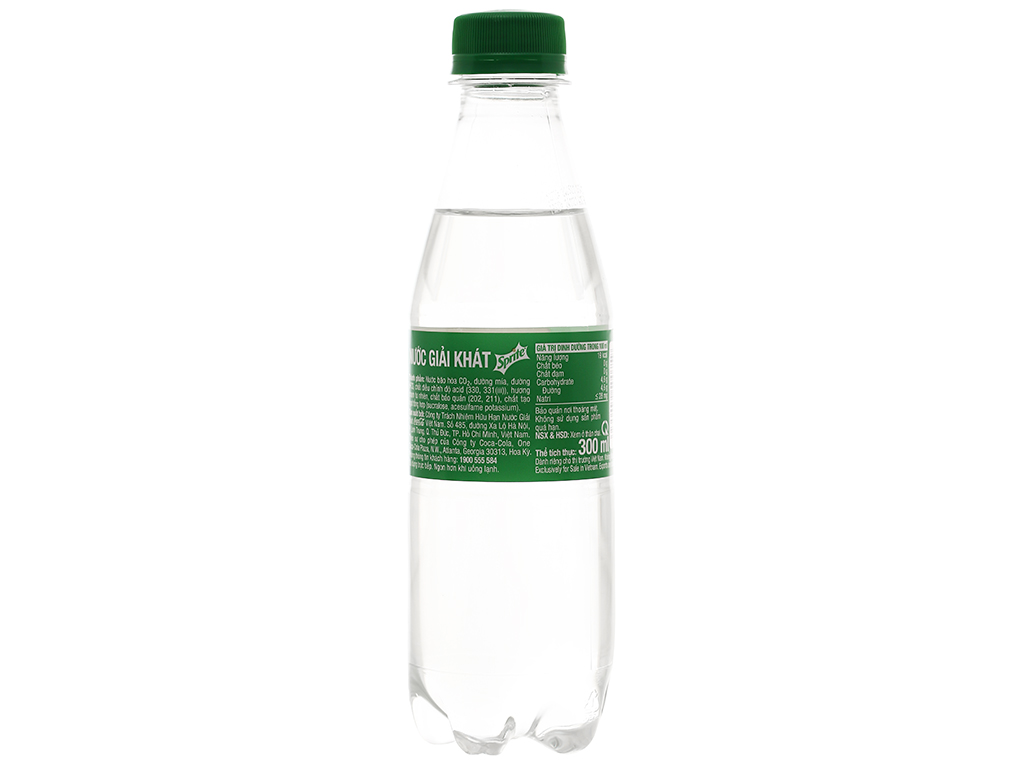 Nước có ga Sprite chanh 300ml giá tốt tại Bách hoá XANH