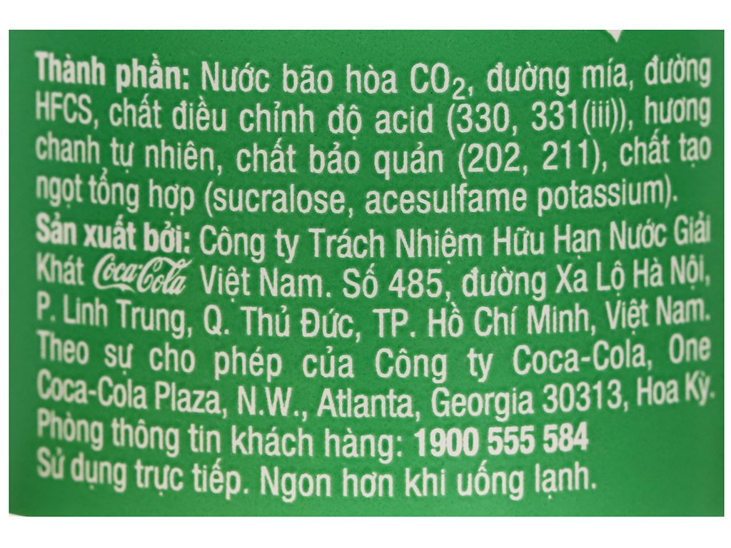 24 chai Sprite hương chanh 300ml giá tốt tại Bách hoá XANH