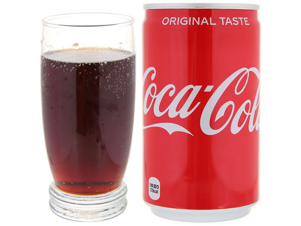 Nước ngọt Coca Cola Original Taste lon 160ml Bách hoá XANH