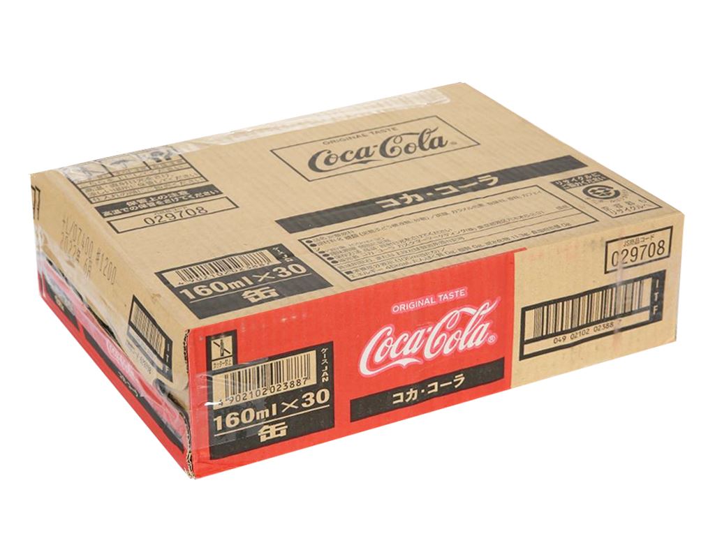 30 lon nước ngọt Coca Cola Original 160ml Bách hoá XANH