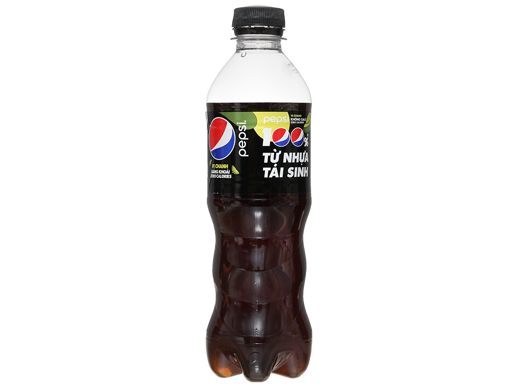 6 chai Pepsi không calo vị chanh 390ml tại Bách hoá XANH
