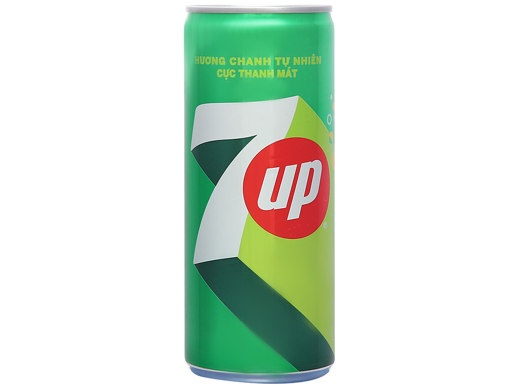 Nước ngọt 7 Up vị chanh lon 235ml giá tốt tại Bách hoá XANH