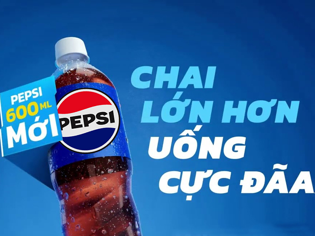 Nước ngọt Pepsi Cola chai 600ml giá tốt tại Bách hoá XANH