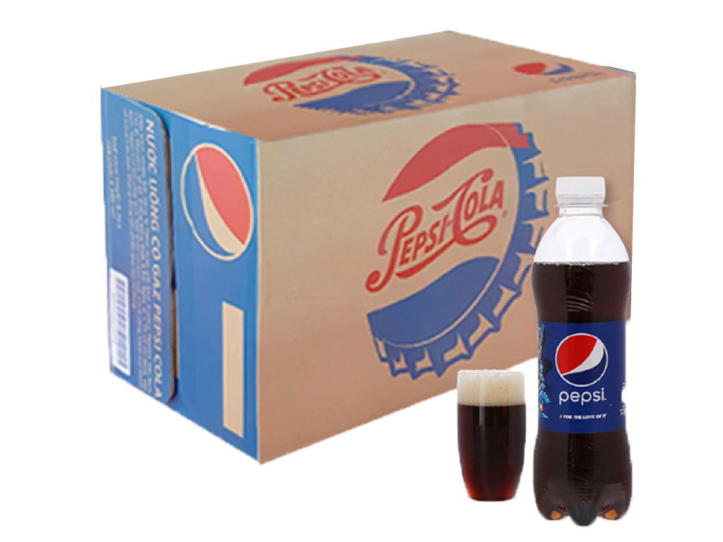24 chai nước Pepsi Cola 390ml giá tốt tại Bách hoá XANH