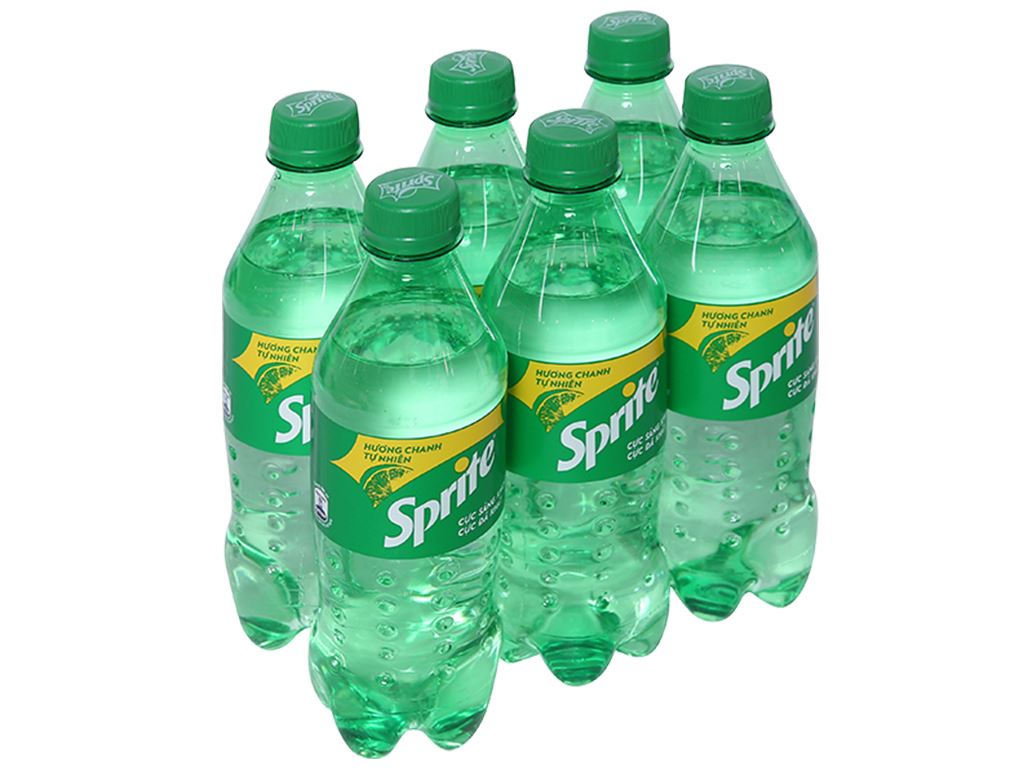6 chai nước Sprite chanh 390ml giá tốt tại Bách hoá XANH