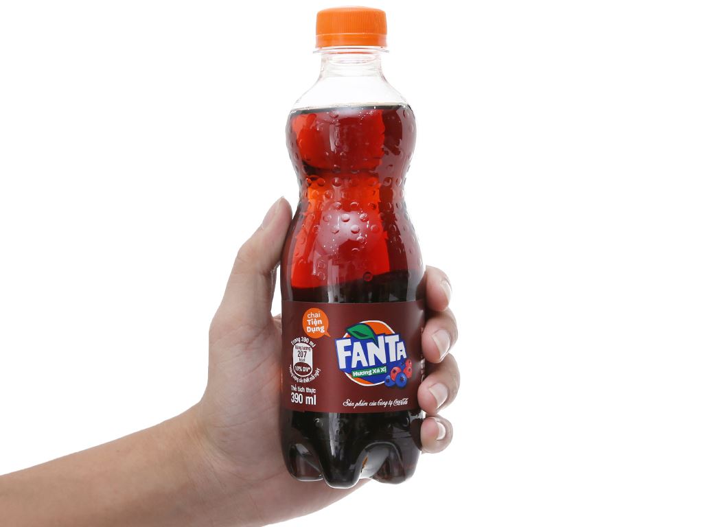 6 chai nước ngọt Fanta xá xị 390ml giá tốt tại Bách hoá XANH