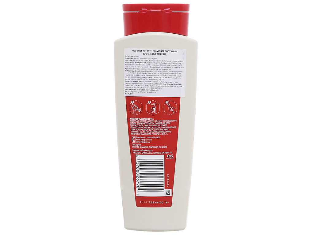 Sữa tắm Old Spice Palm Tree 473ml giá tốt tại Bách hoá XANH