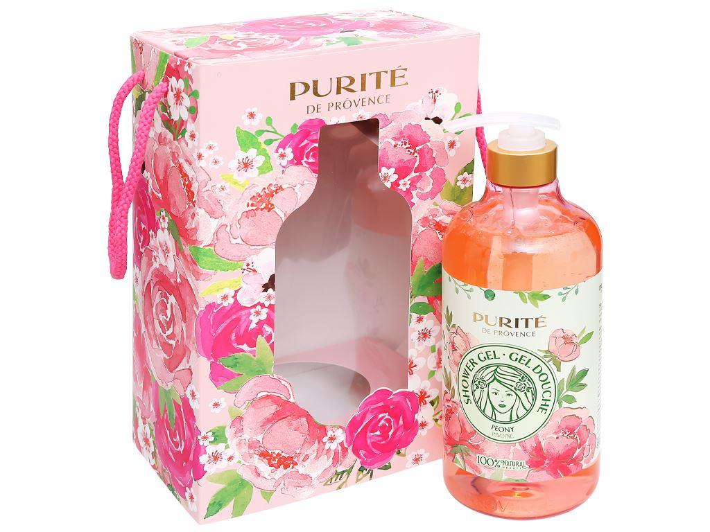 Hộp quà chai sữa tắm Purité 850ml giá tốt tại Bách hoá XANH