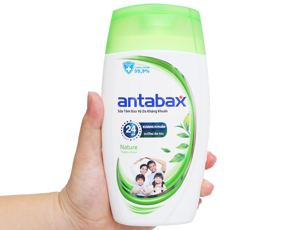 Sữa tắm thiên nhiên Antabax 220ml giá tốt tại Bách hoá XANH