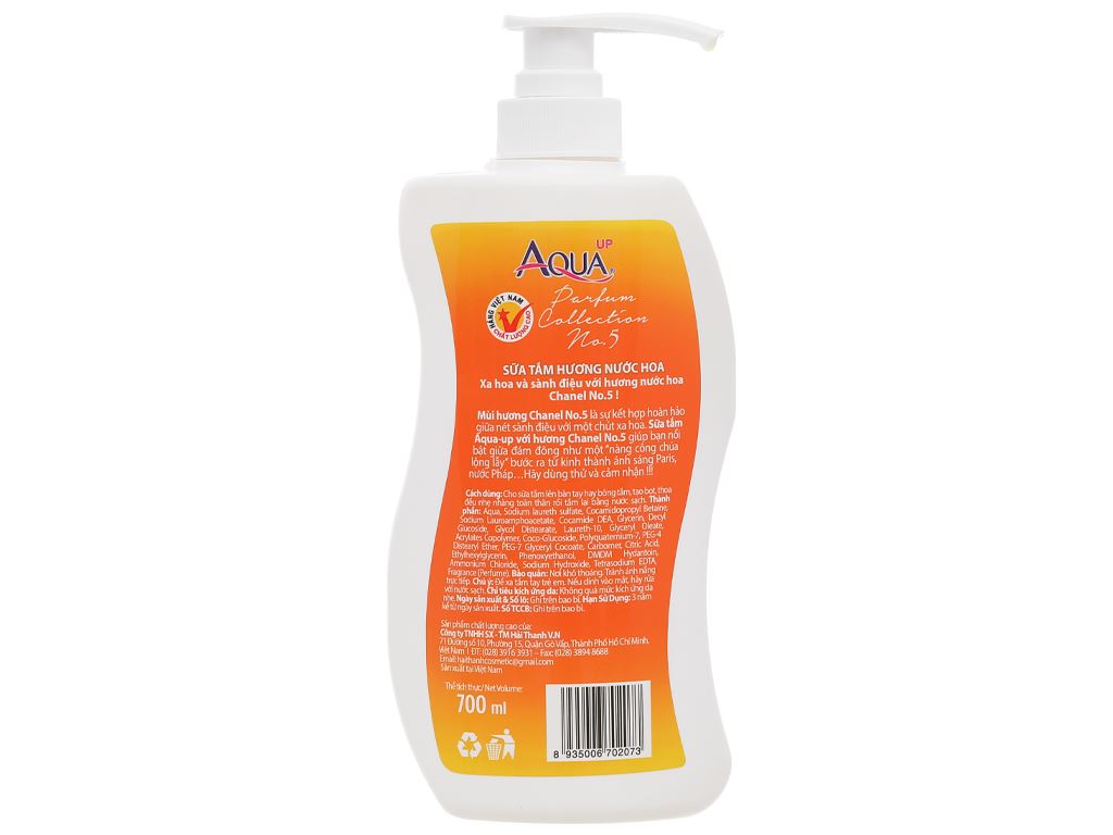 Sữa tắm nước hoa Aqua up 700ml giá tốt tại Bách hoá XANH
