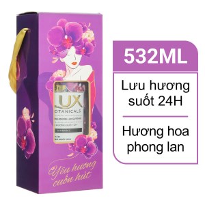 Hộp quà sữa tắm Lux phong lan 532ml tại Bách hóa XANH