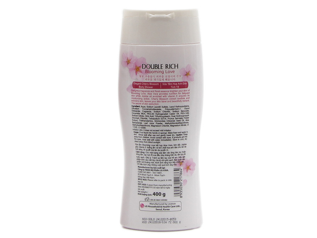 Sữa tắm Double Rich Blooming 400g giá tốt tại Bách hoá XANH