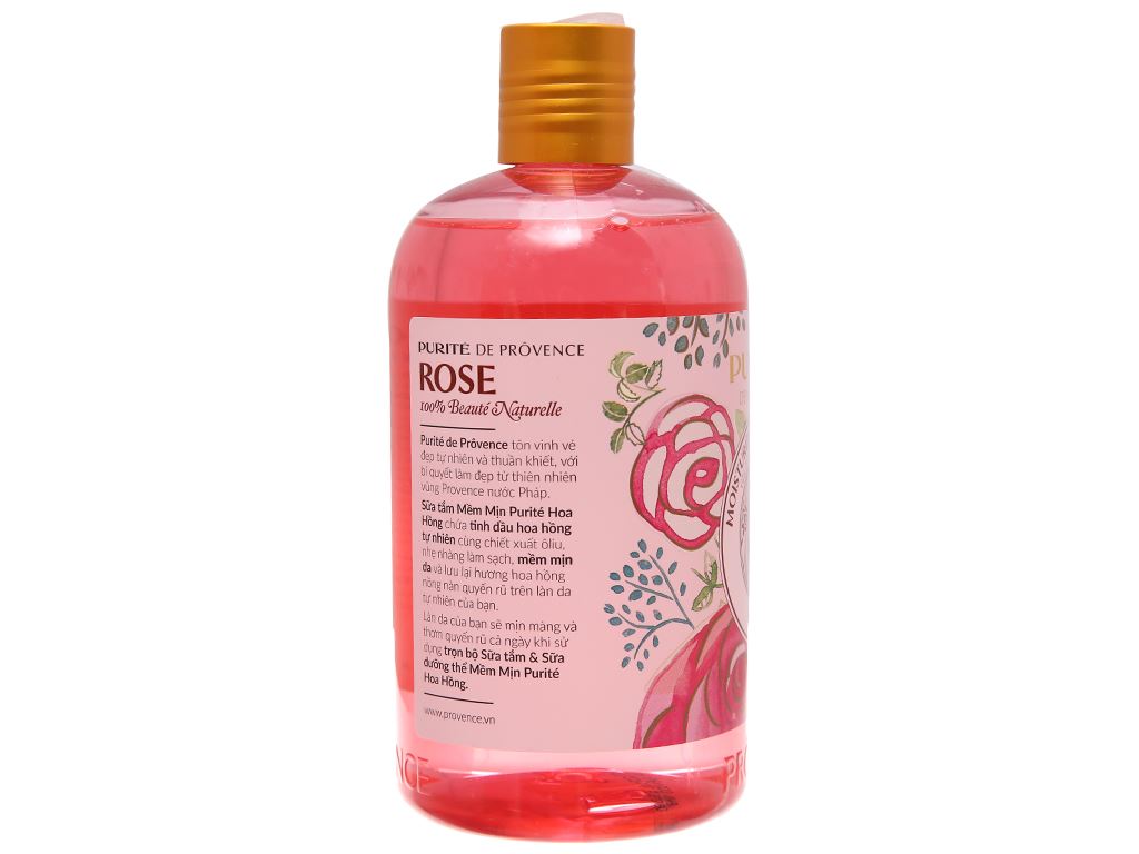 Sữa tắm mềm mịn Purité chai 500ml giá tốt tại Bách hoá XANH