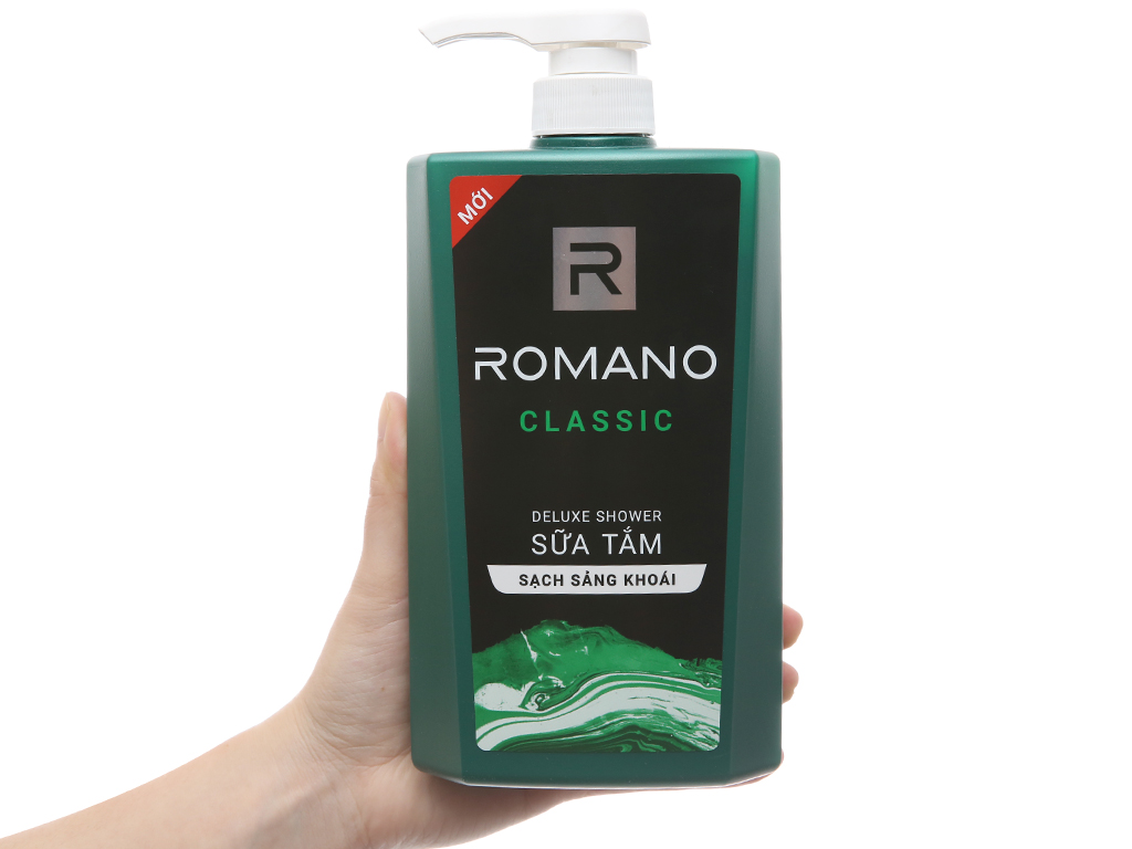 Sữa tắm Romano Classic chai 650g giá tốt tại Bách hoá XANH