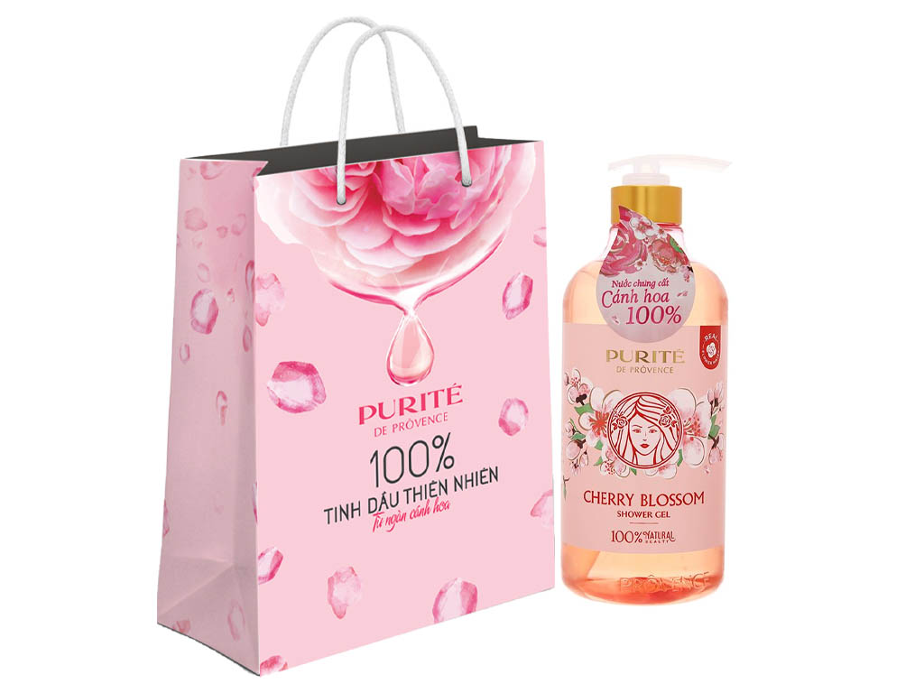Sữa tắm sáng mịn Purité chai 850ml giá tốt tại Bách hoá XANH