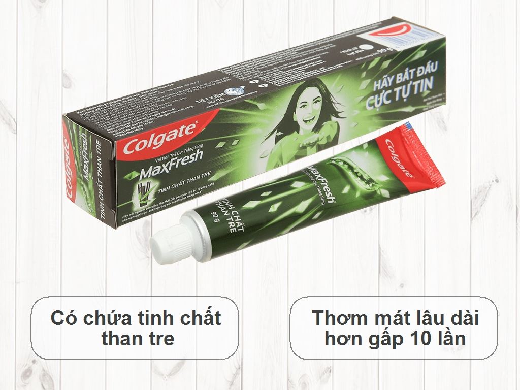 Kem đánh răng Colgate MaxFresh than tre 90g tại Bách hóa XANH