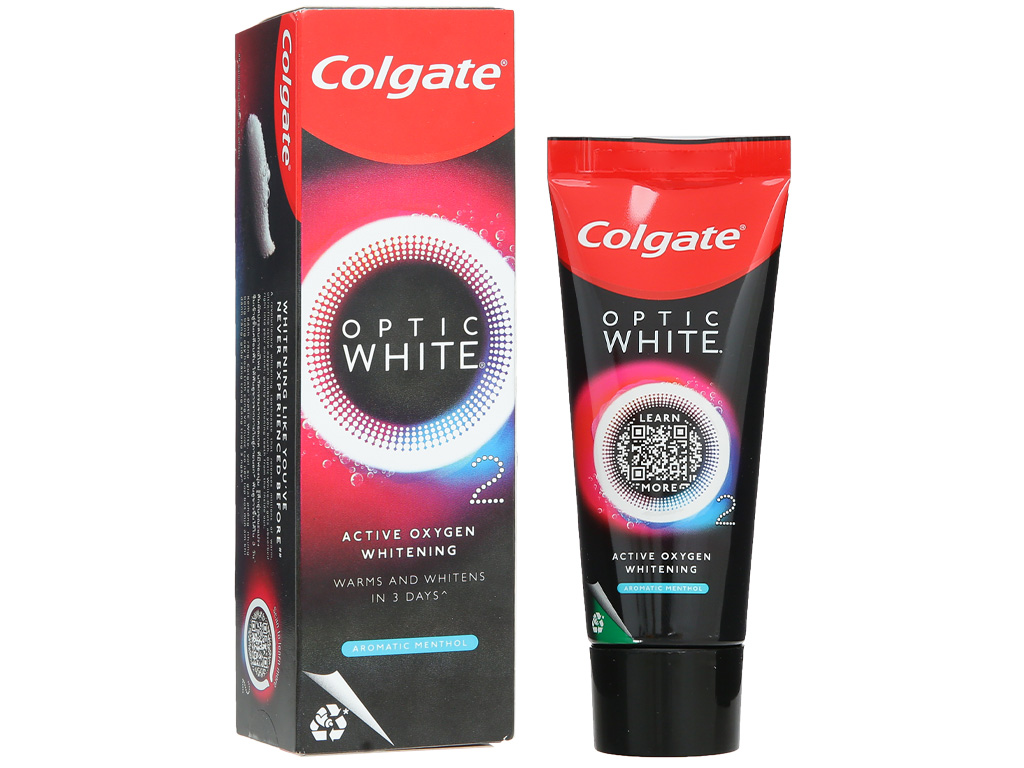 Kem đánh răng Colgate Optic White O2 85g có ở Bách hóa XANH