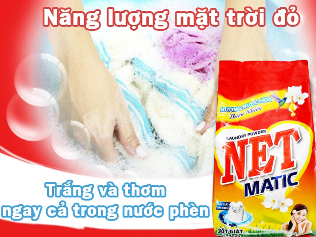 Bột giặt nước hoa NET Matic 6kg giá tốt tại Bách hoá XANH