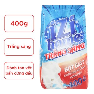 Bột giặt trắng sáng IZI HOME 400g giá tốt tại Bách hoá XANH