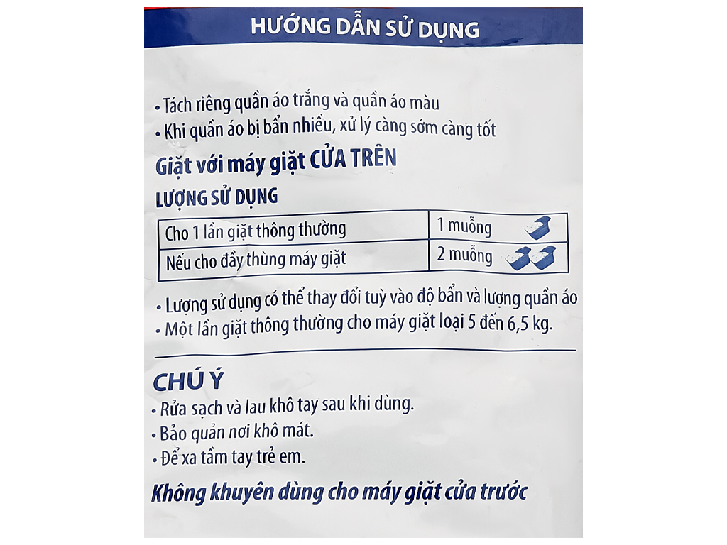 Bột giặt OMO Matic cửa trên 6kg giá tốt tại Bách hoá XANH