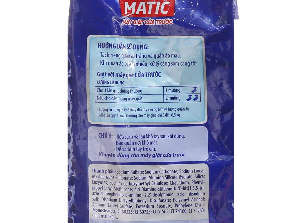 Bột giặt OMO Matic cửa trước 4.5kg giá tốt tại Bách hoá XANH