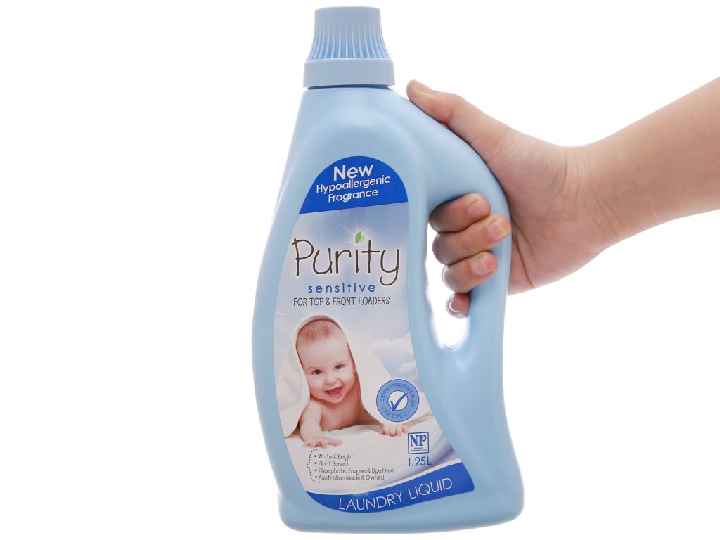 Nước giặt cho bé Purity 1.25 lít giá tốt tại Bách hoá XANH