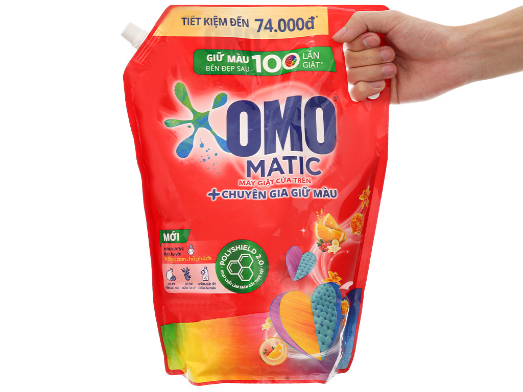 Nước giặt OMO chuyên gia giữ màu 3.4 lít tại Bách hoá XANH