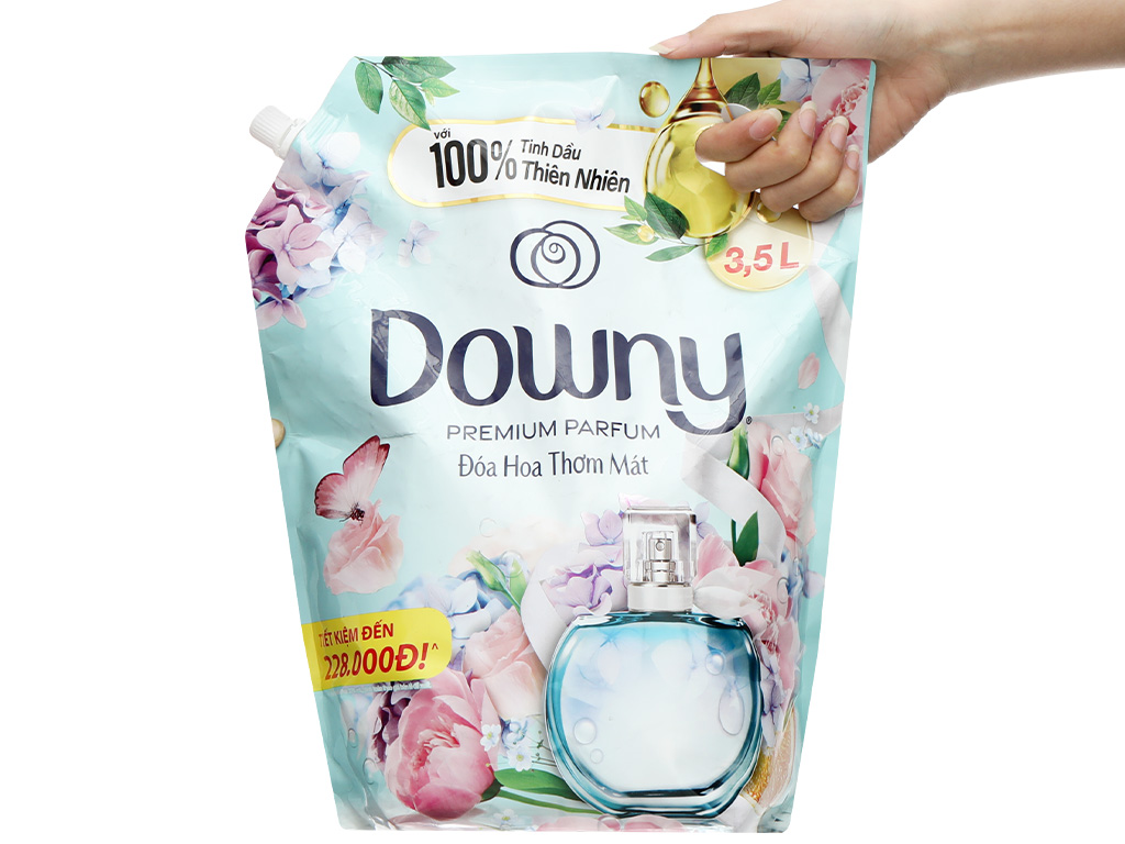 Nước xả vải Downy thơm mát 3.5l giá tốt tại Bách hoá XANH