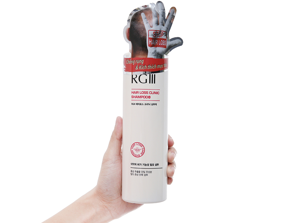 Dầu gội chống rụng tóc RGIII 520ml giá tốt tại Bách hoá XANH