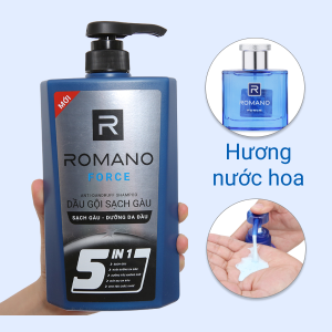Mua Dầu gội Romano Classic 5 in 1 sạch gàu hương nước hoa 650g ...