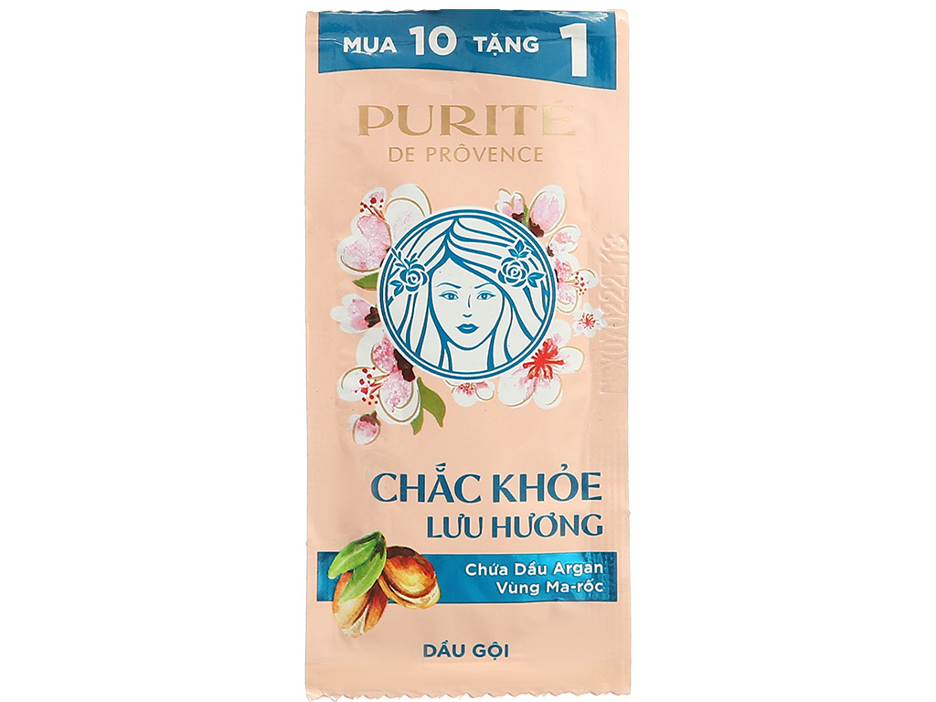 Dầu gội Purité hoa anh đào và dầu Argan 6g tại Bách hoá XANH