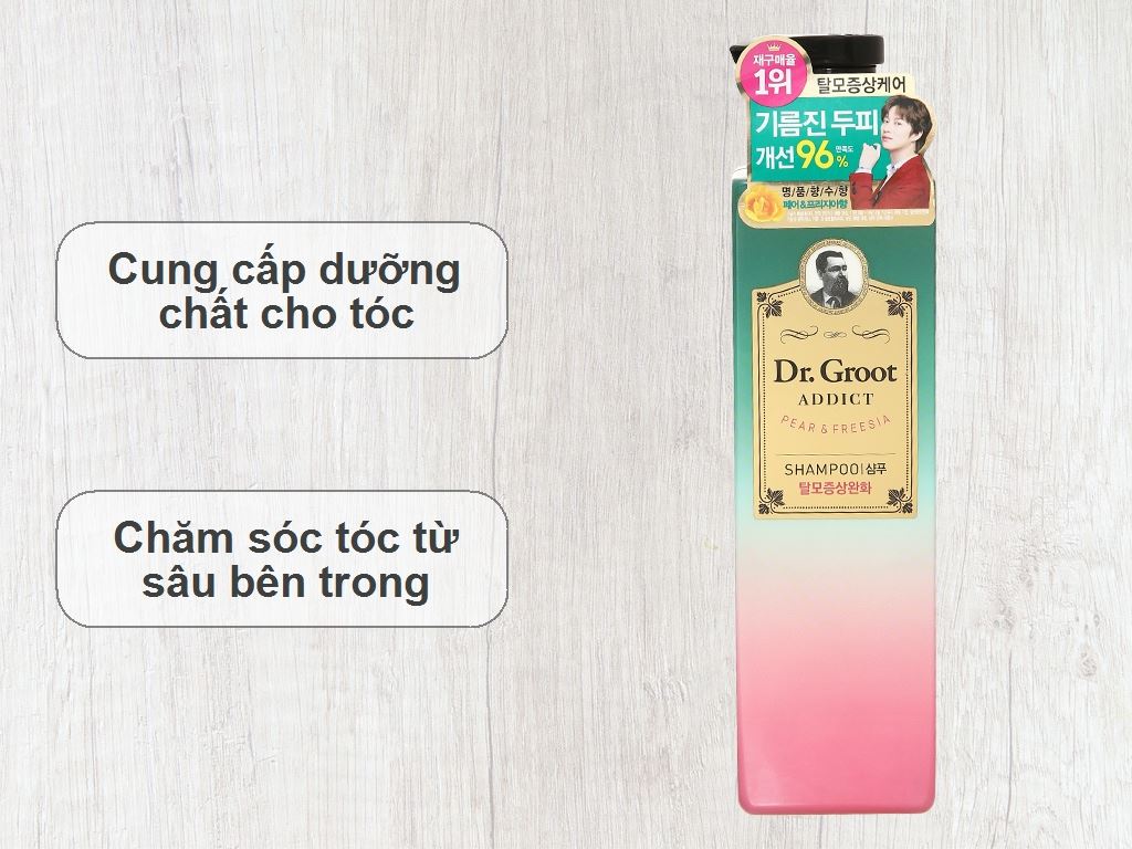 Dầu gội Reen Dr. Groot Addict hương Pear & Freesia 385ml