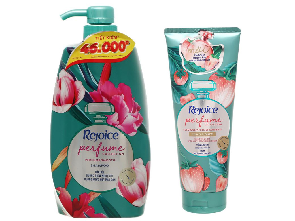 Cho tóc của bạn mùi Dầu gội Rejoice hương nước hoa Mẫu Đơn đặc trưng