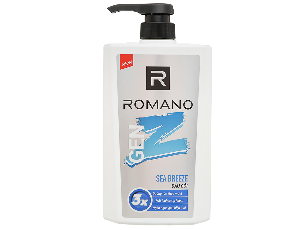 Dầu gội Romano Genz Sea Breeze 610g tại Bách hóa XANH