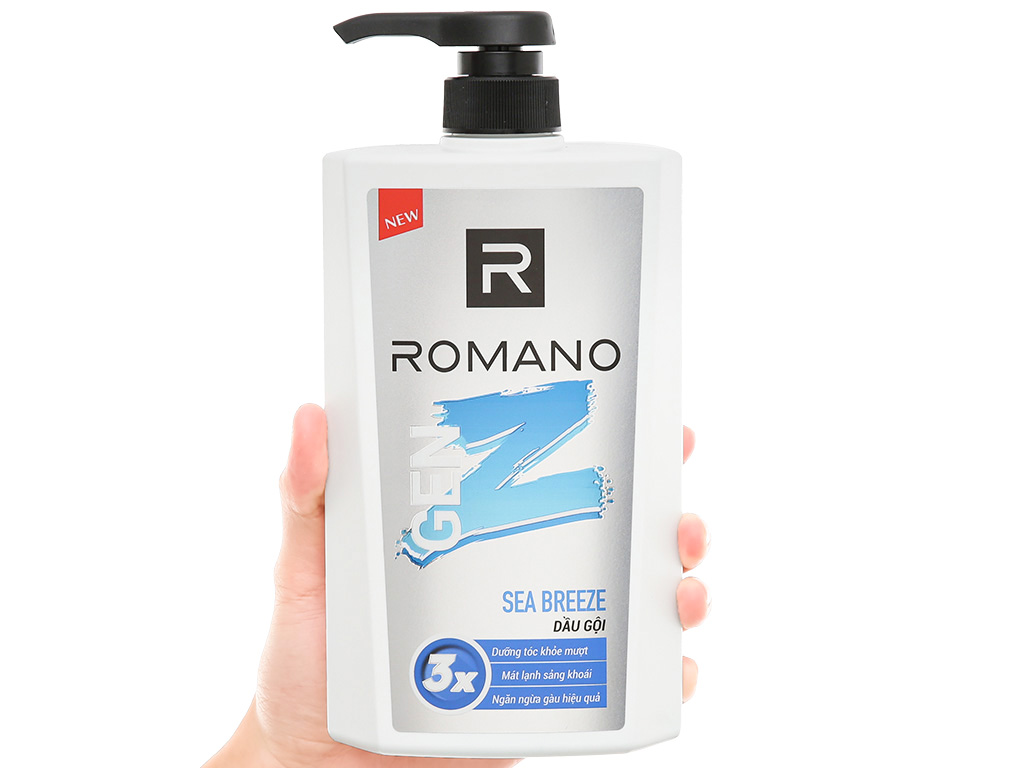 Dầu gội Romano Genz Sea Breeze 610g tại Bách hóa XANH