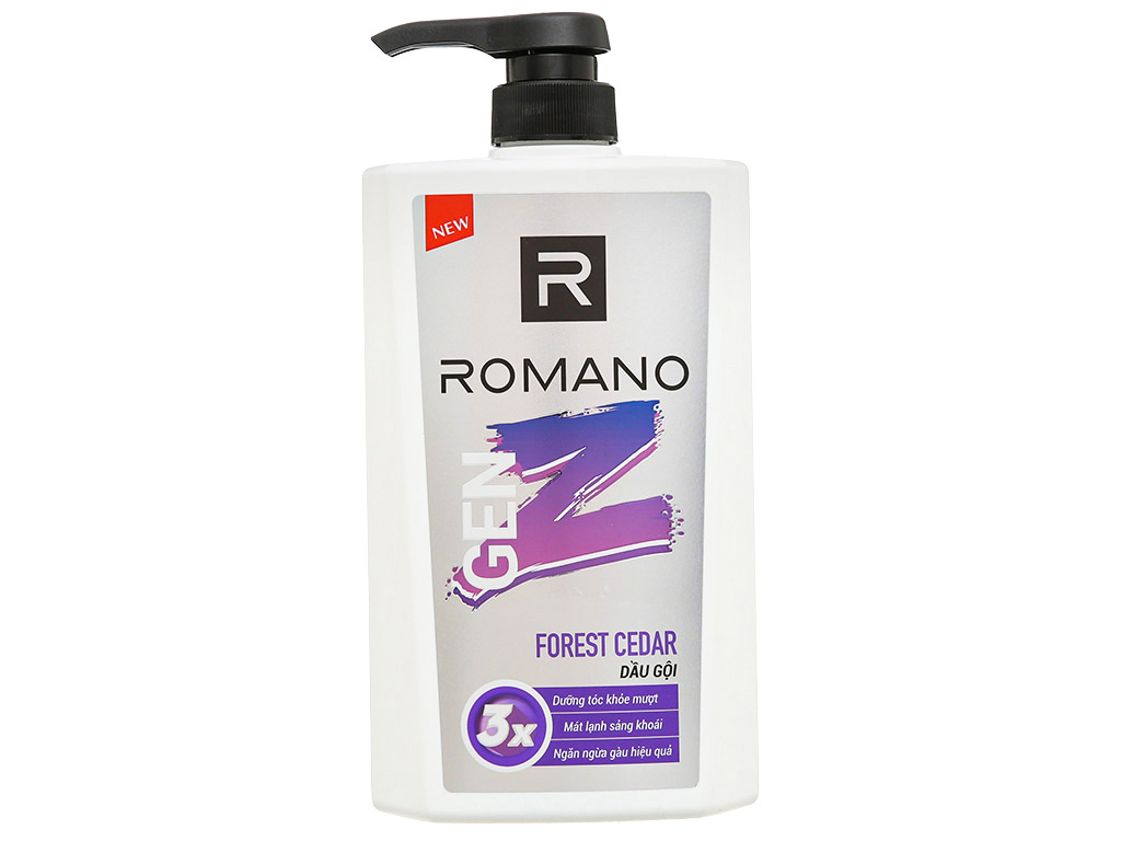 Dầu gội Romano Genz Forest Cedar 610g tại Bách hóa XANH