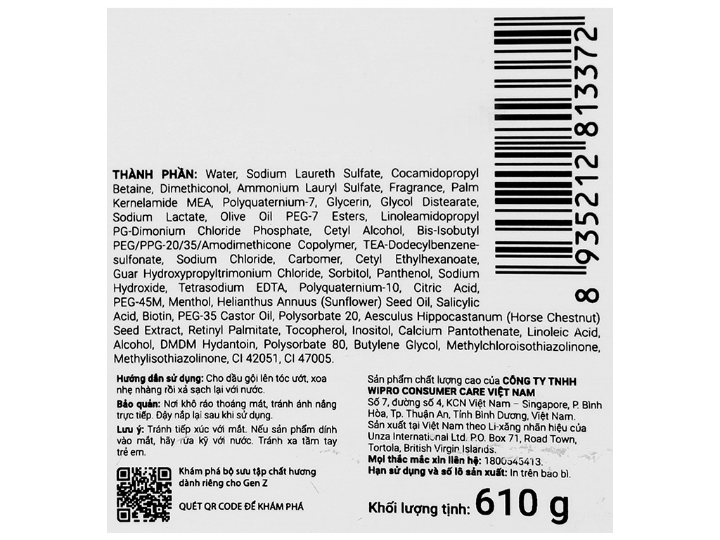 Dầu gội Romano Genz Forest Cedar 610g tại Bách hóa XANH